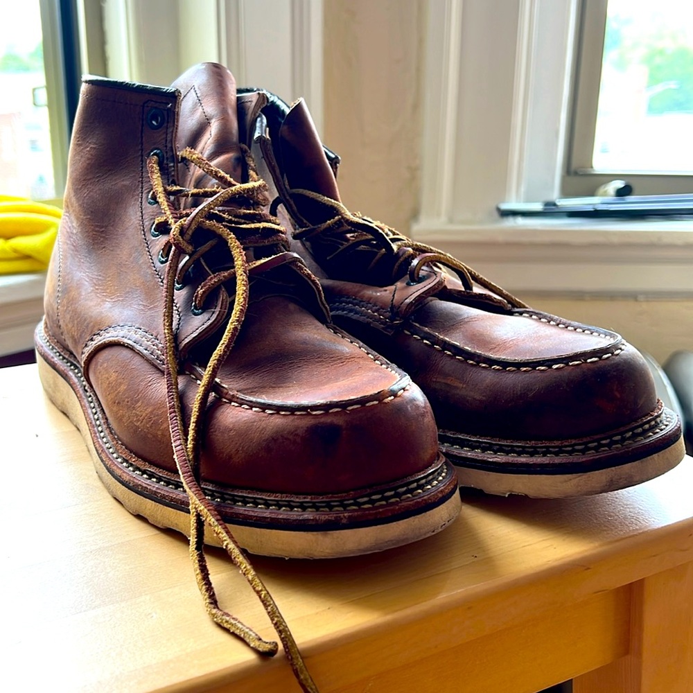 Red Wing Heritage Boots - Classic Moc. Size: Men’s 10… - Gem